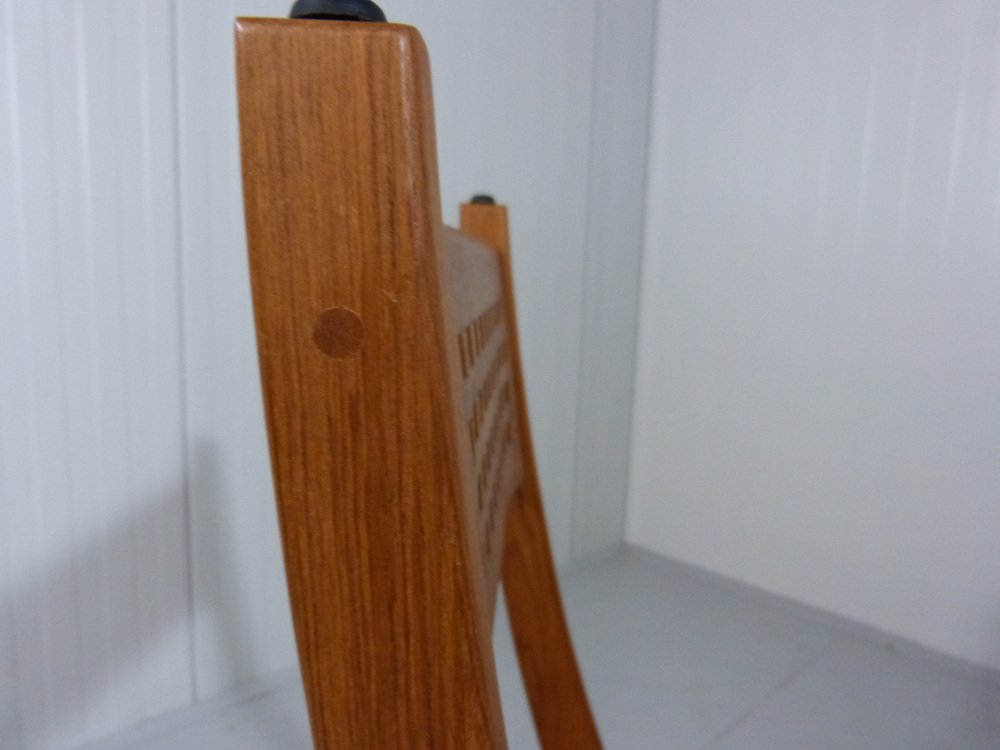 Teak Library Step Chair, Dänemark, 1980er bei Pamono kaufen