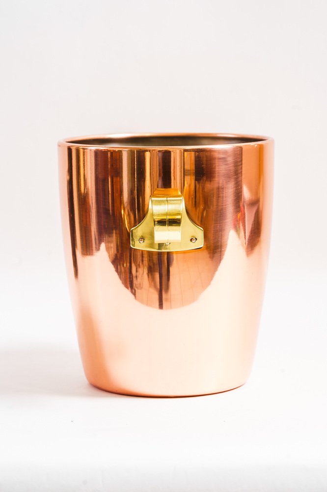 Copper Champagne Bucket, Vienna, 1950s for sale at Pamono