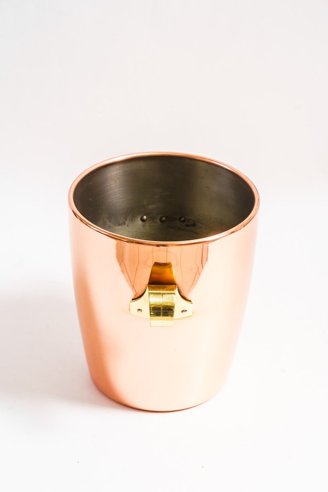 Copper Champagne Bucket, Vienna, 1950s for sale at Pamono