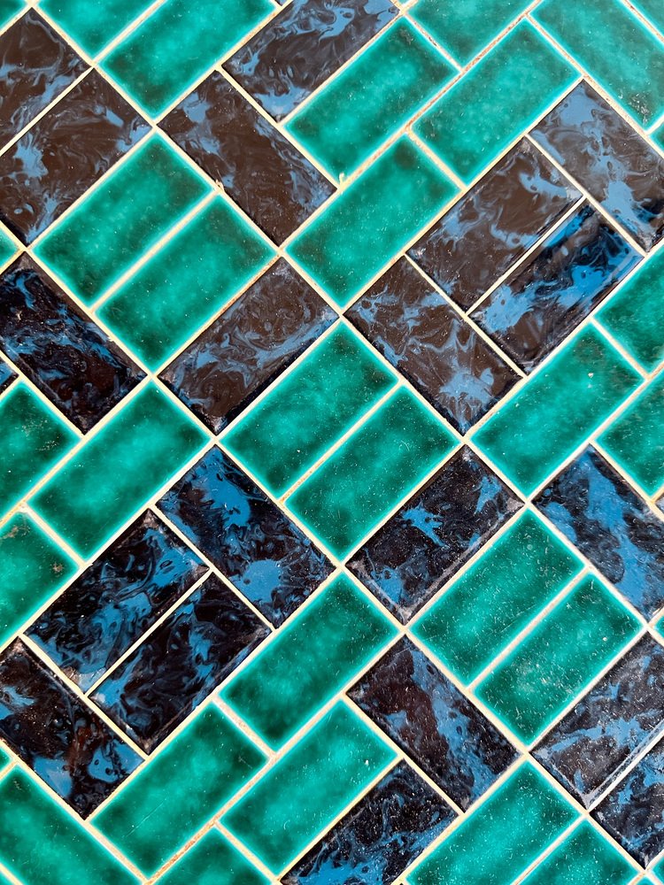 Morrocan Hand-Made Zellij Tile Side Tables, 1960, Set of 2 for sale at ...
