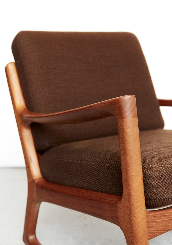 Mid-Century Senator Rocking Chair by Ole Wanscher for France & Son ...