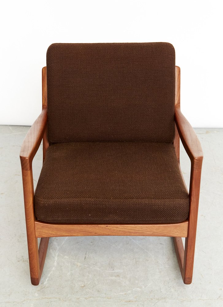 Mid-Century Senator Rocking Chair by Ole Wanscher for France & Son ...