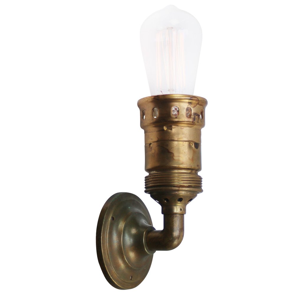 French Brass Scones Wall Lamp for sale at Pamono