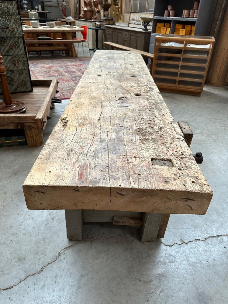 Gray Workbench, Early 20th Century for sale at Pamono