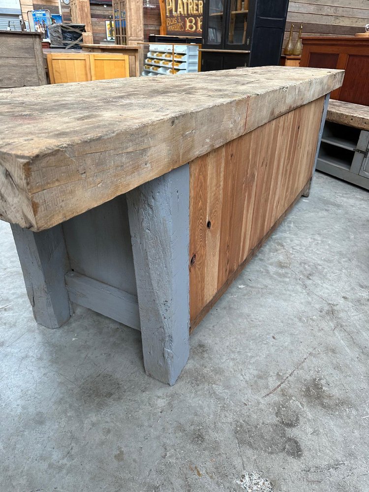 Gray Workbench, Early 20th Century for sale at Pamono
