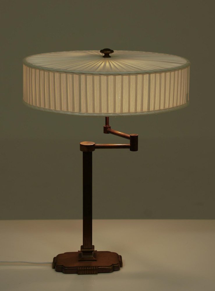 Modern Swedish Swivel Arm Table Lamp, 1940s for sale at Pamono