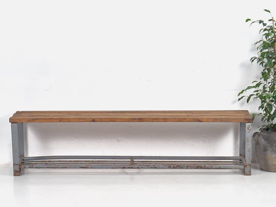 Vintage Industrial Style Bench, 1950 for sale at Pamono