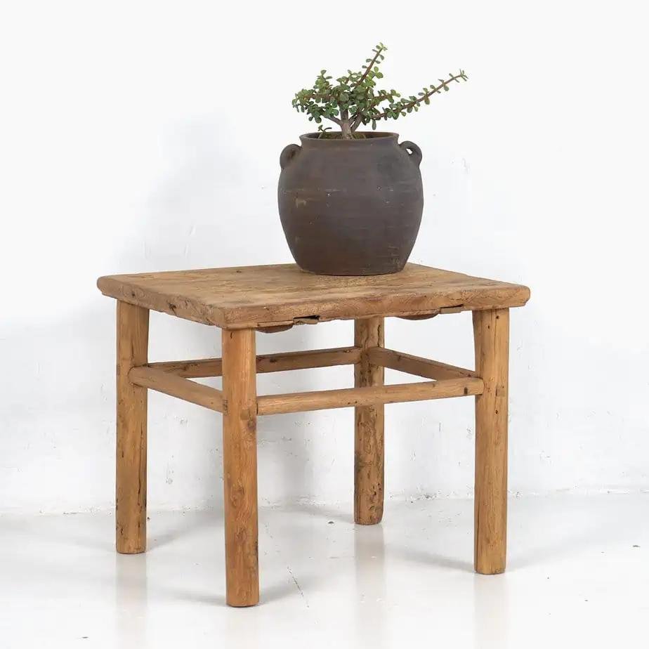 Antique Wood Coffee Table, 1870s for sale at Pamono