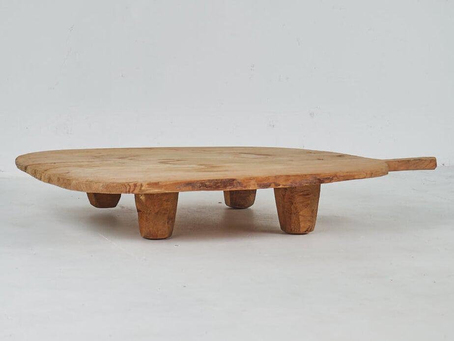 Low Table in Pine Wood, 1900s for sale at Pamono