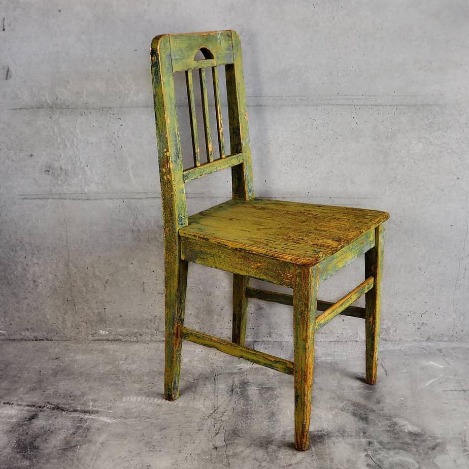 Vintage Green Chair, 1950 for sale at Pamono