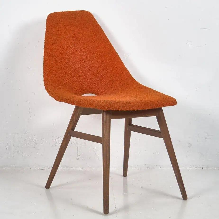 Vintage Chair in Orange, 1960 for sale at Pamono