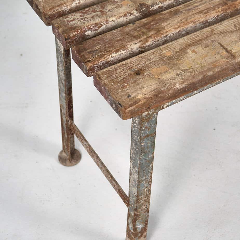 Vintage Industrial Style Bench, 1950s for sale at Pamono