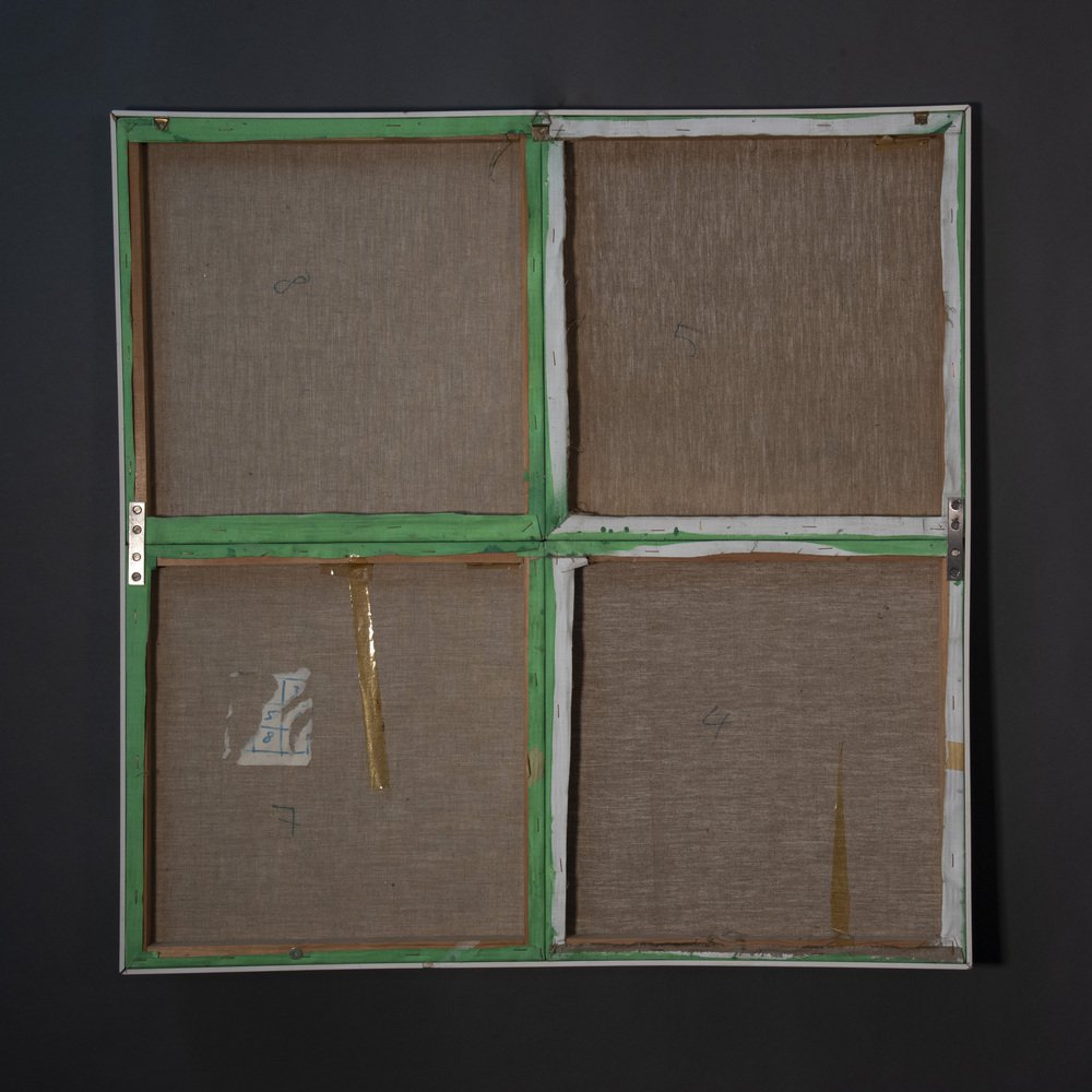 Kozo Inoue, Abstract Composition, 1974, Oil on Canvas for sale at Pamono