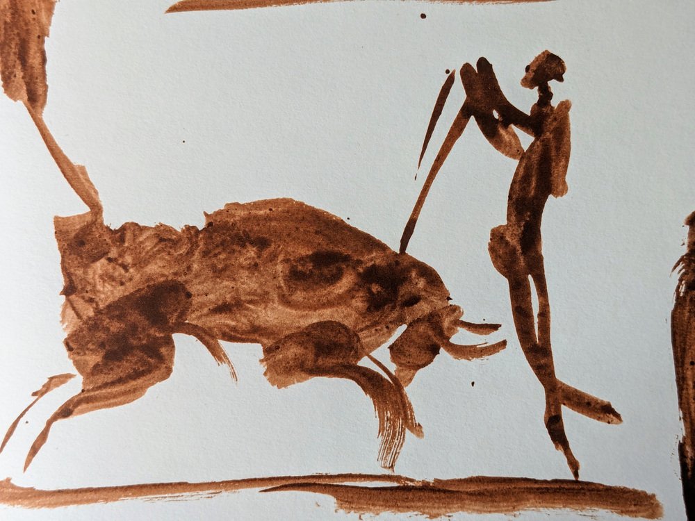 Pablo Picasso Bull Fighter Original Lithograph 1961 For Sale At Pamono