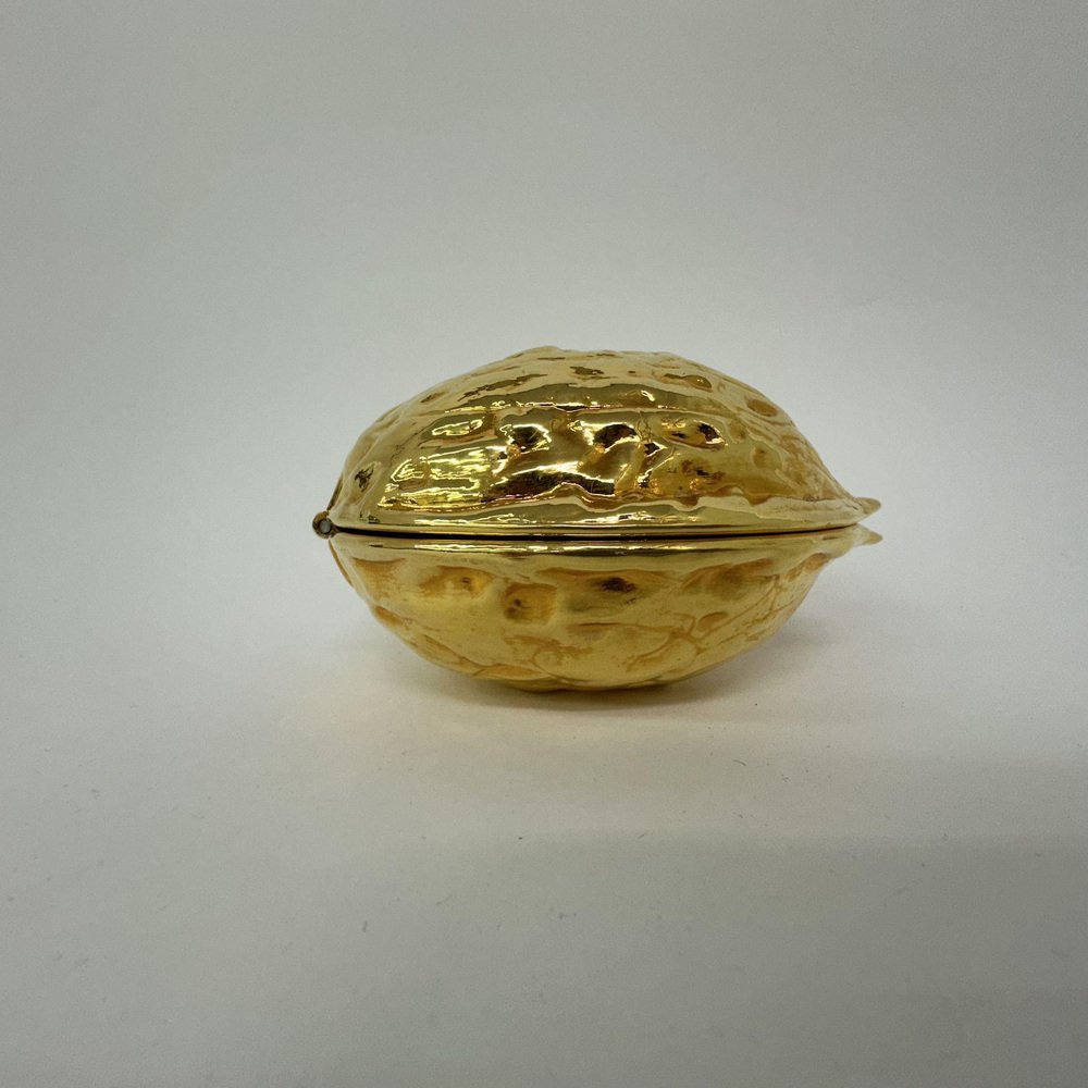 Vintage Gold Wall Nut Shaped Nutcracker, 1970s for sale at Pamono