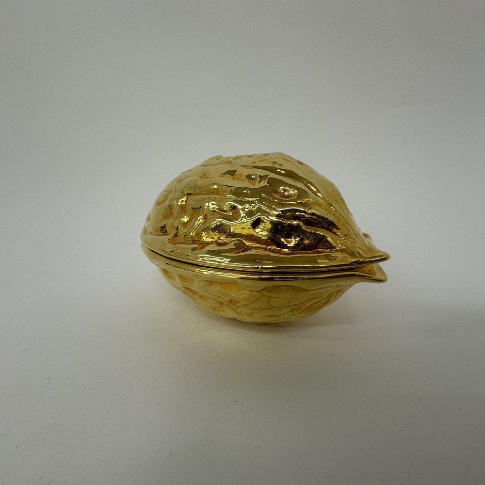 Vintage Gold Wall Nut Shaped Nutcracker, 1970s for sale at Pamono