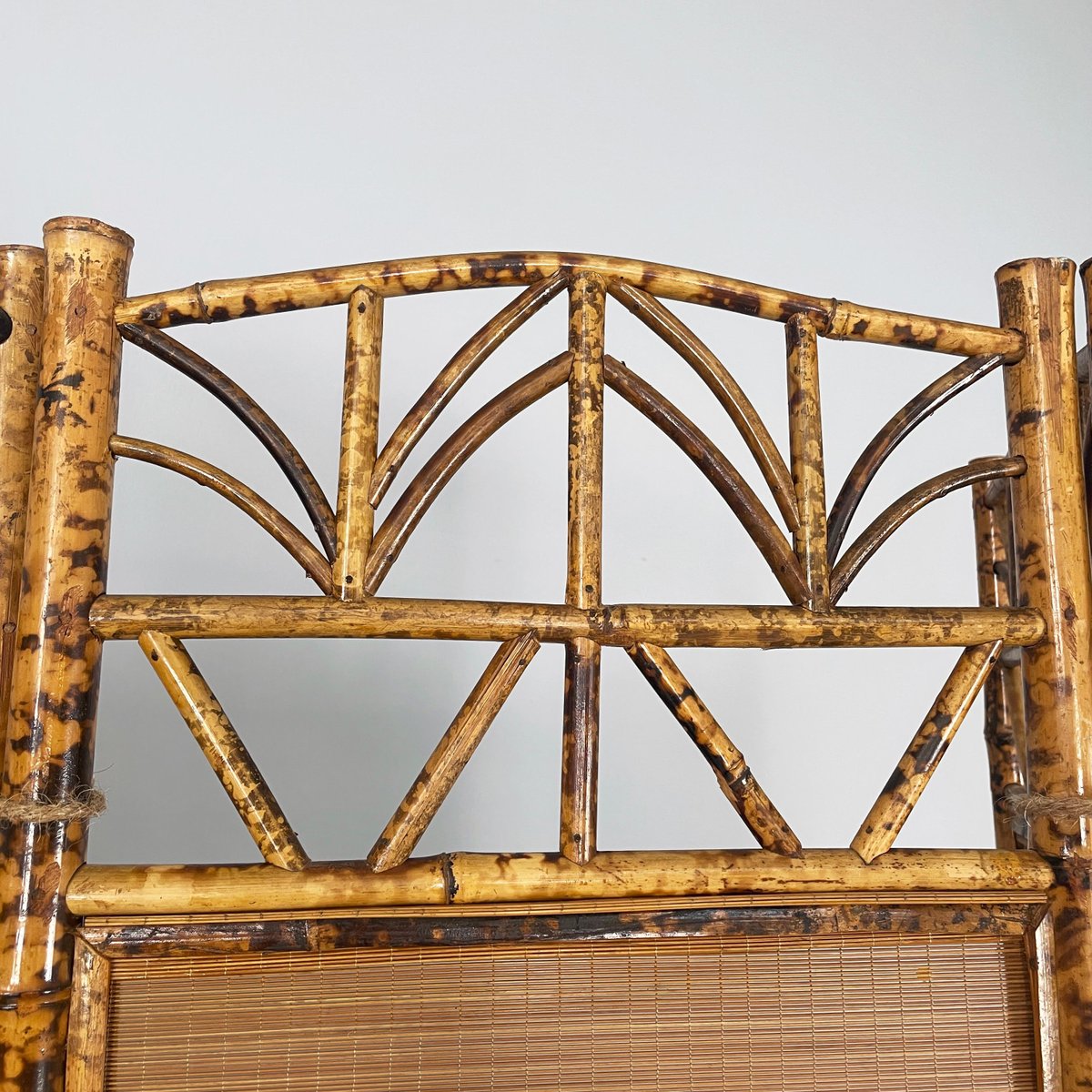 Mid-Century Modern Italian Screen in Bamboo and Rattan, 1950s for sale ...