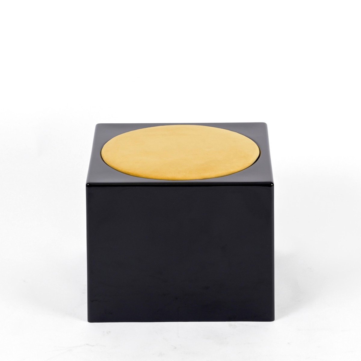 Mid-Century Il Kubile Cubic Stool attributed to Pellegrini for Mim Roma ...
