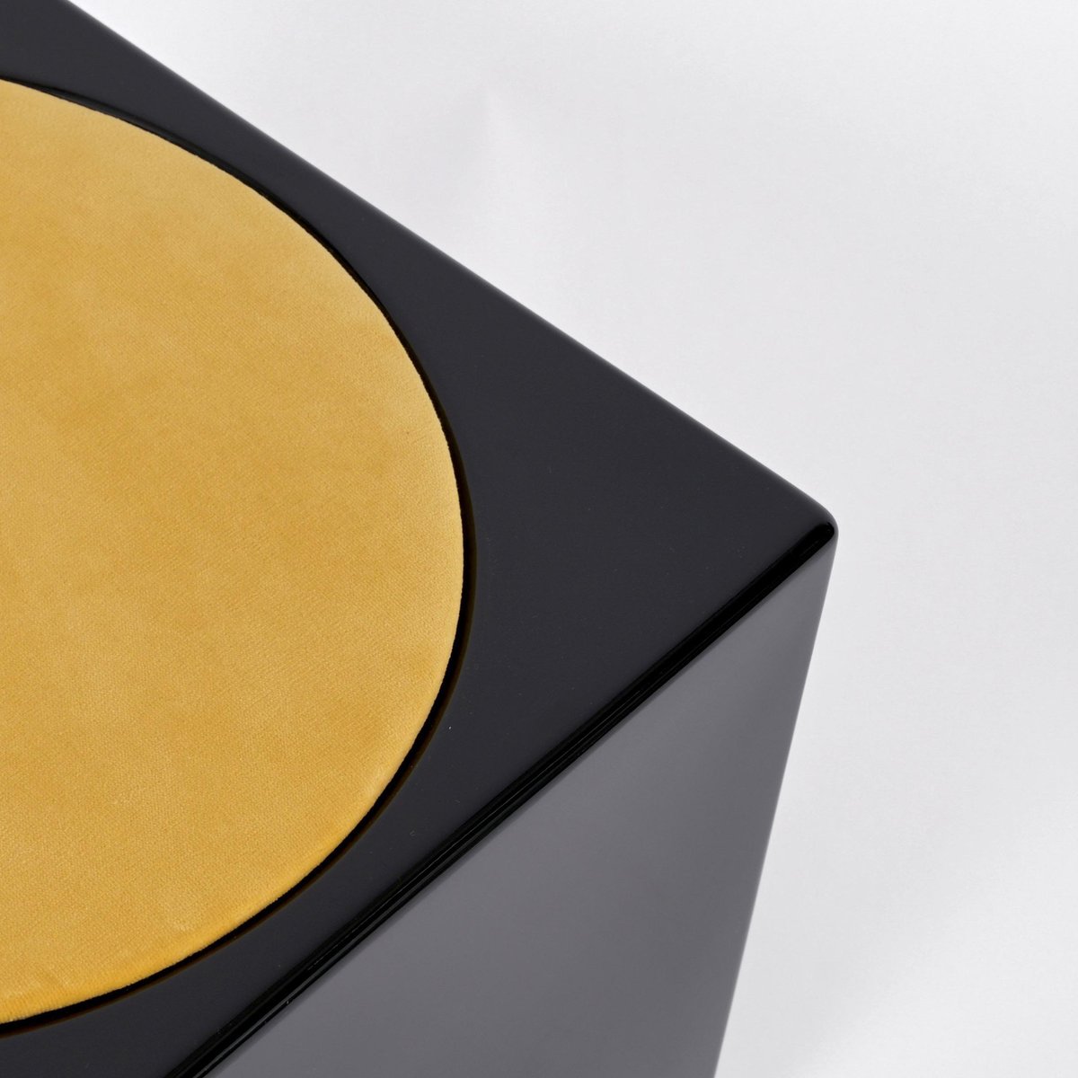 Mid-Century Il Kubile Cubic Stool attributed to Pellegrini for Mim Roma ...