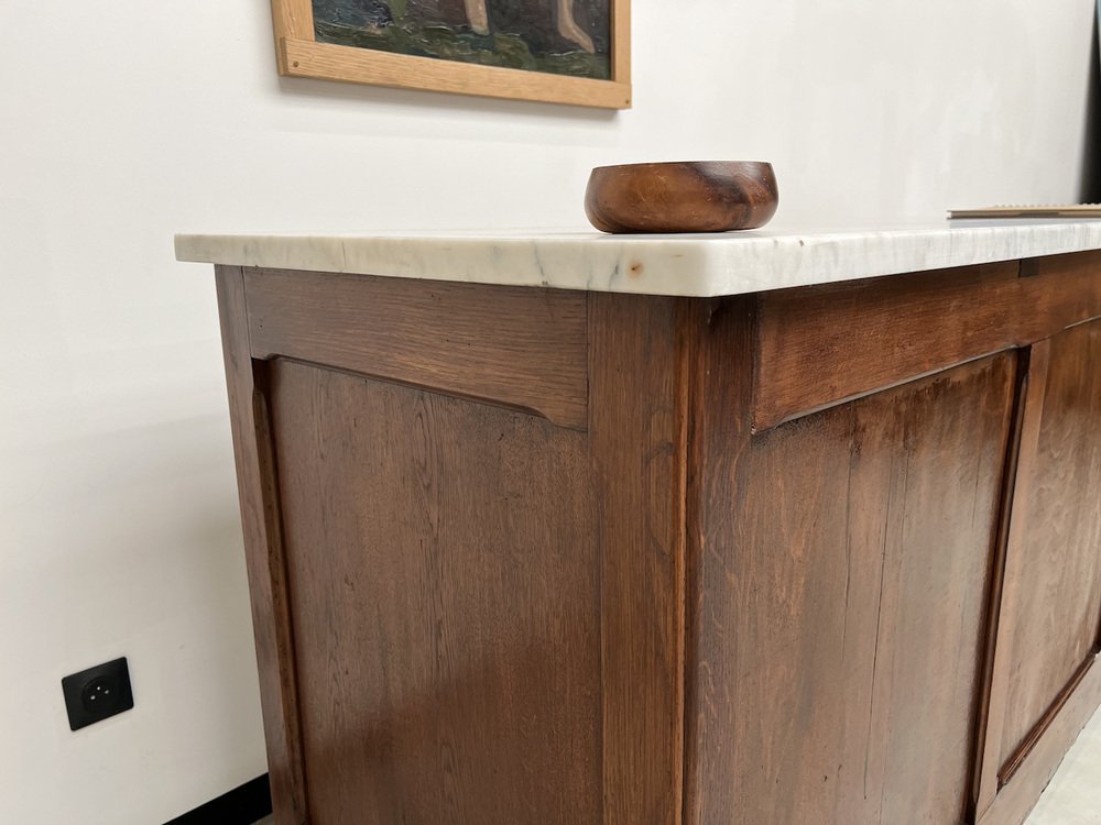 Trading Counter in Oak with Drawers, 1900s for sale at Pamono