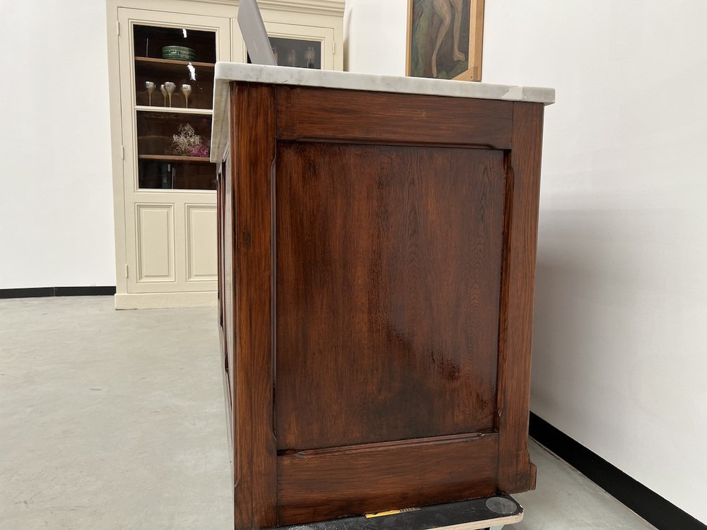 Trading Counter in Oak with Drawers, 1900s for sale at Pamono