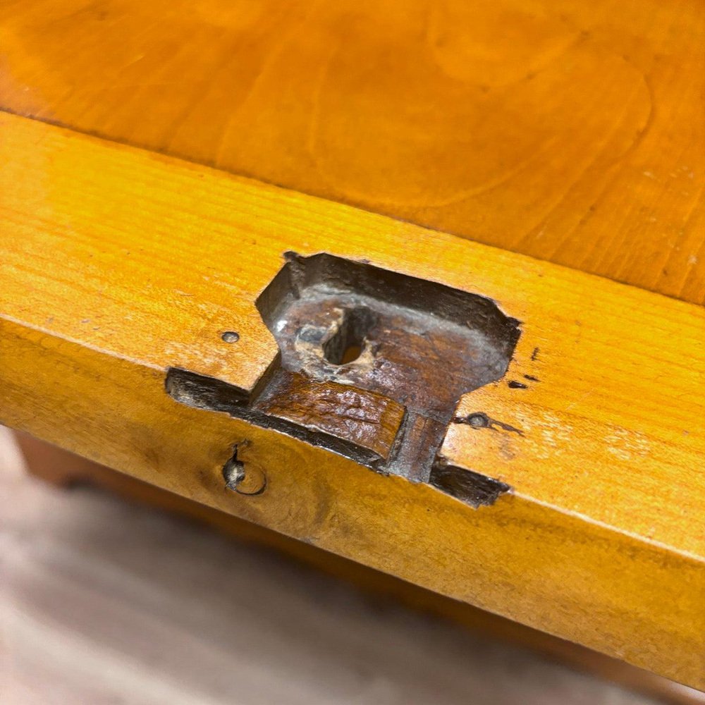 Antique Biedermeier Secretary in Cherry for sale at Pamono