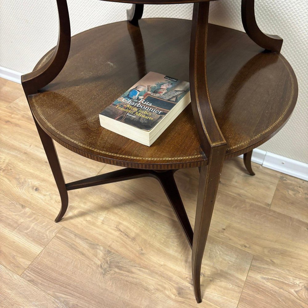 Side Table in Round Tiered Table, England for sale at Pamono
