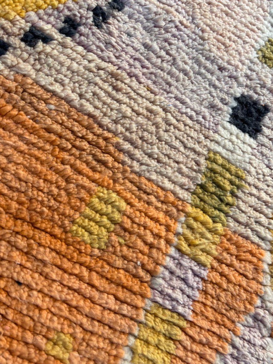 Moroccan Modern Berber Boujad Area Rug, 2000s for sale at Pamono