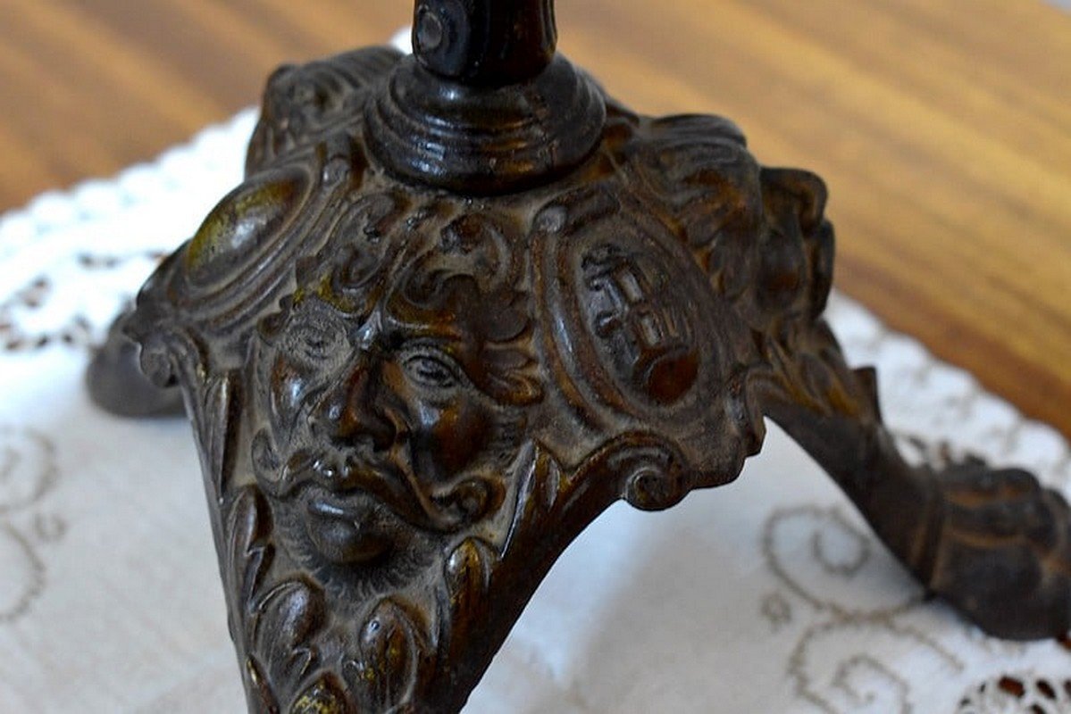 Vintage World Map Globe, 1920s for sale at Pamono