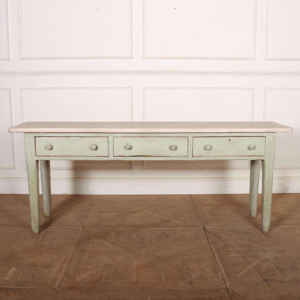 Narrow Painted Console Table for sale at Pamono