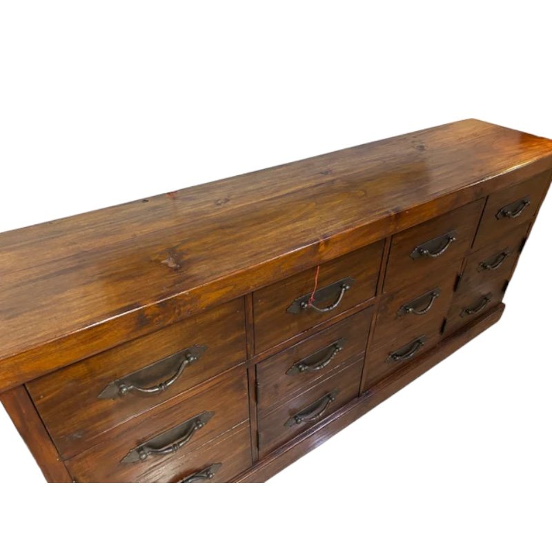 Vintage Teak Wall Unit with Drawers and Doors for sale at Pamono