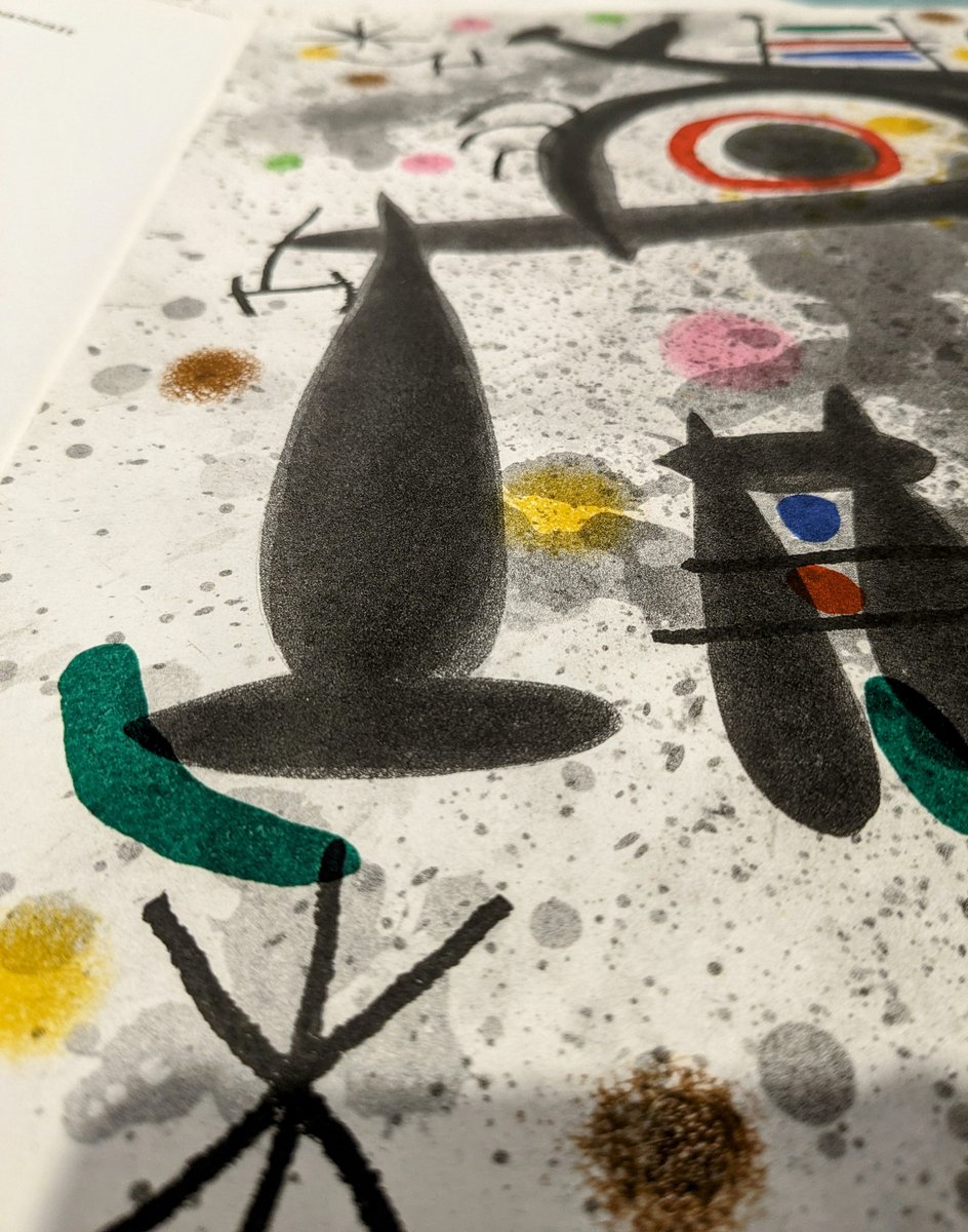 Joan Miro, Composition, Original Lithograph, 1971 for sale at Pamono