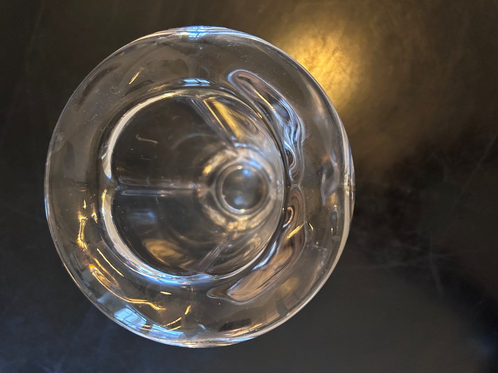 Glass Vase attributed to Jean Daum, 1950s for sale at Pamono