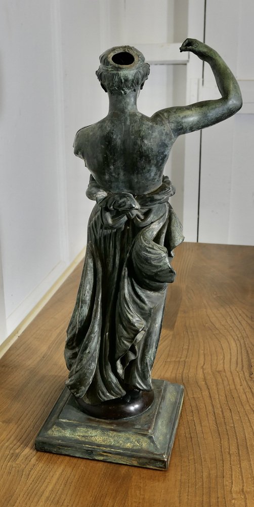 Neo-Classical Bronze Statue of Hebe the Greek Goddess of Youth, 1800s ...