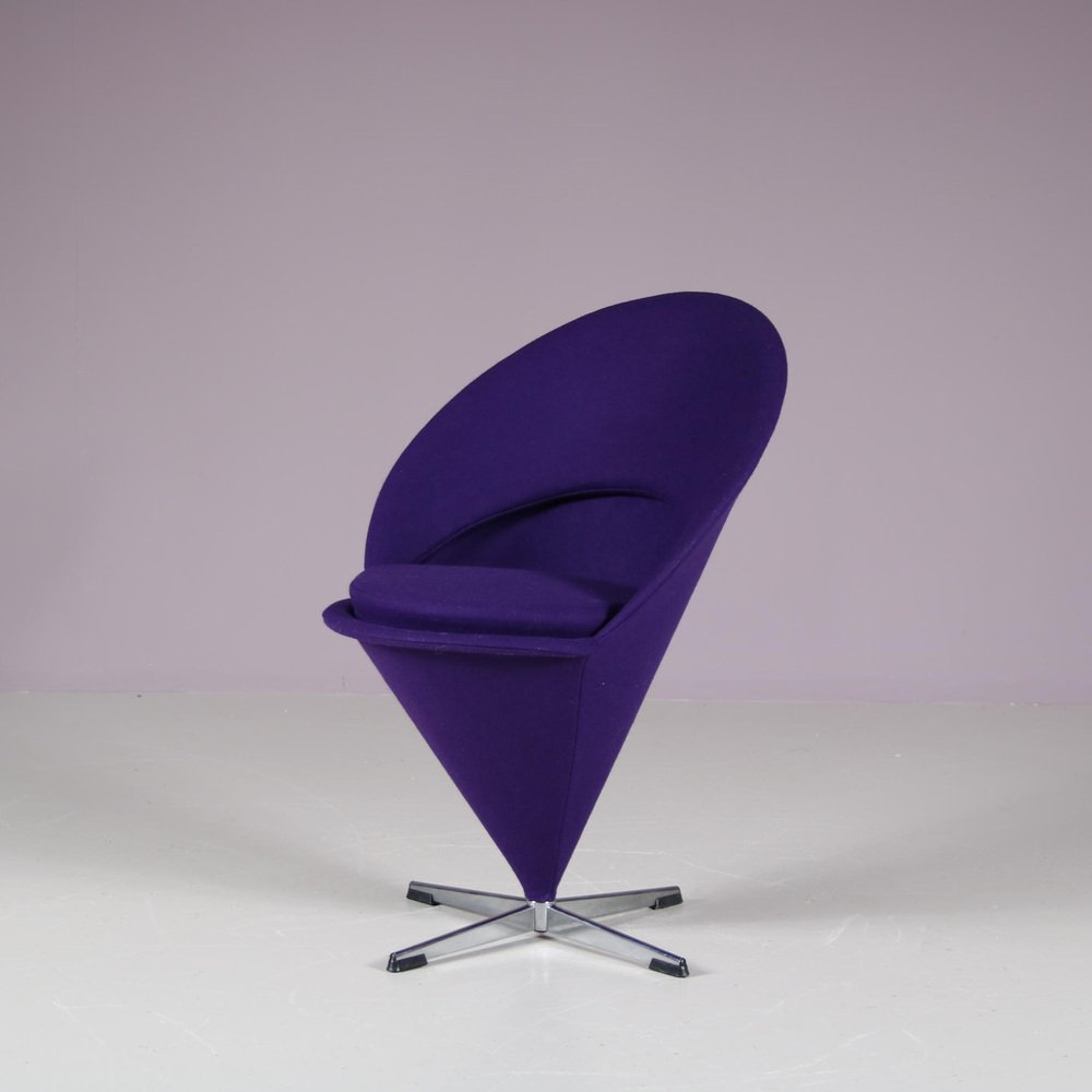 Cone Chair by Verner Panton for Plus Linje, Denmark, 1960s for sale at ...