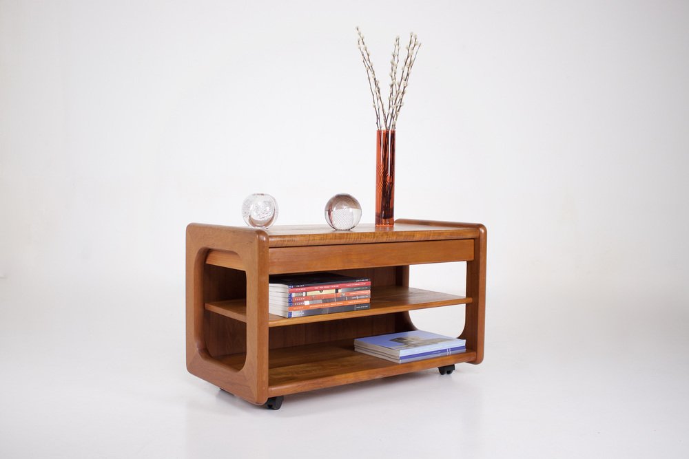 Mobile Trolley with Drawer, 1960s for sale at Pamono