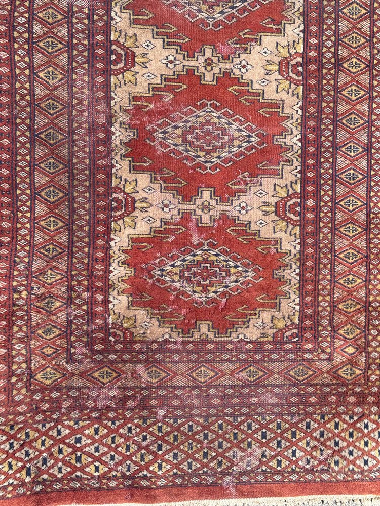 Vintage Pakistani Turkmen Style Rug, 1980s for sale at Pamono