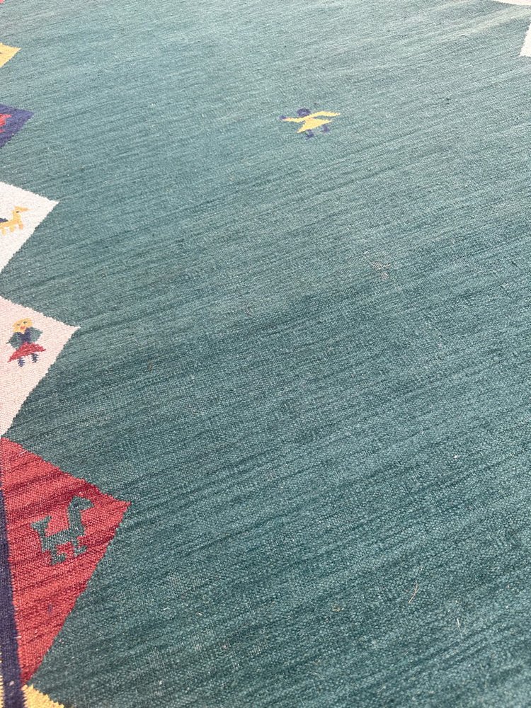 Vintage Gabbeh Style Rug, 2000s for sale at Pamono