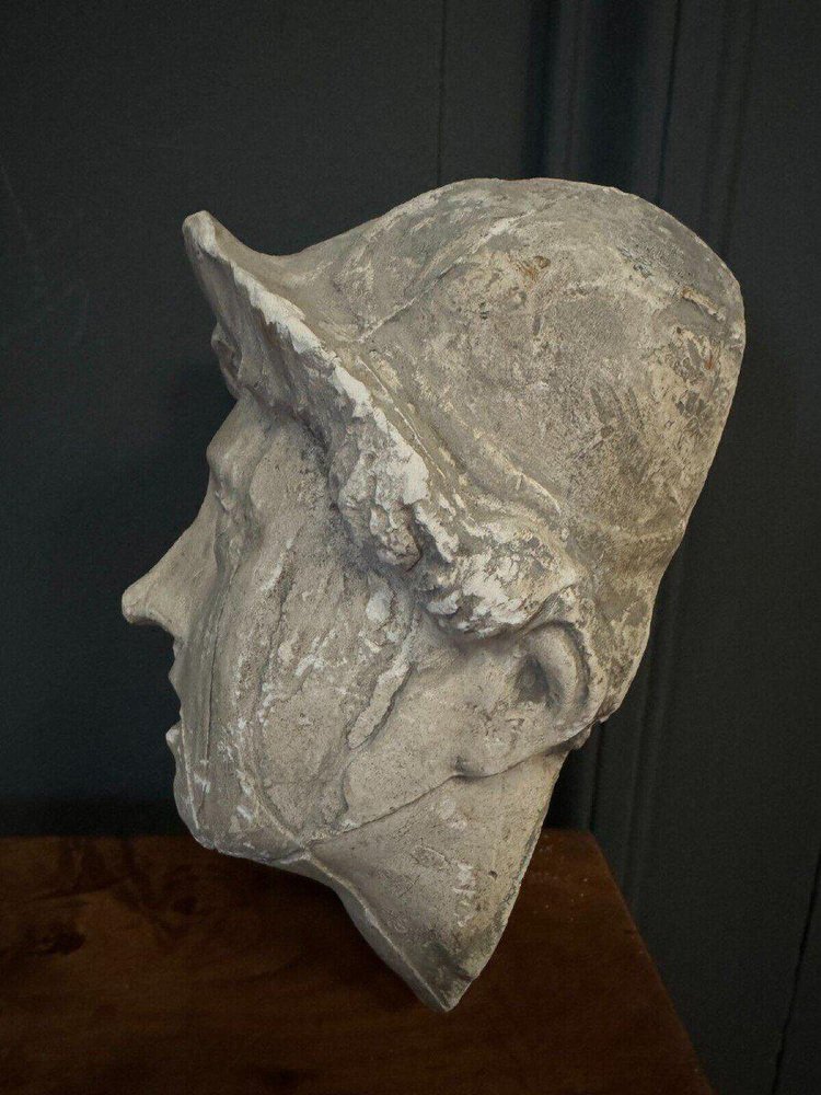 Antique Plaster Sculpture of Female Face, Early 20th Century for sale ...