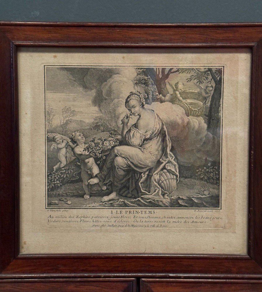 Scenes from Antiquity, 18th Century, Engravings, Set of 3 for sale at Pamono