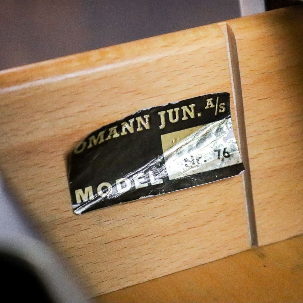 Rosewood Model 76 Executive Desk from Omann Jun, 1960s for sale at Pamono