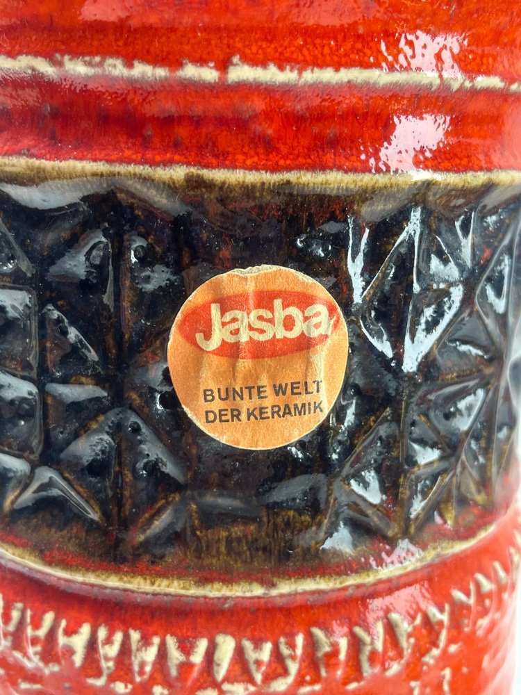 Vintage Ceramic Vase from Jasba, Germany, 1965 for sale at Pamono