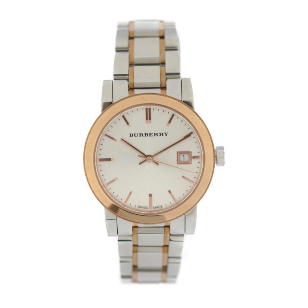 The City Watch Bu9105 in Stainless Steel & Silver Rose Gold Quartz from ...