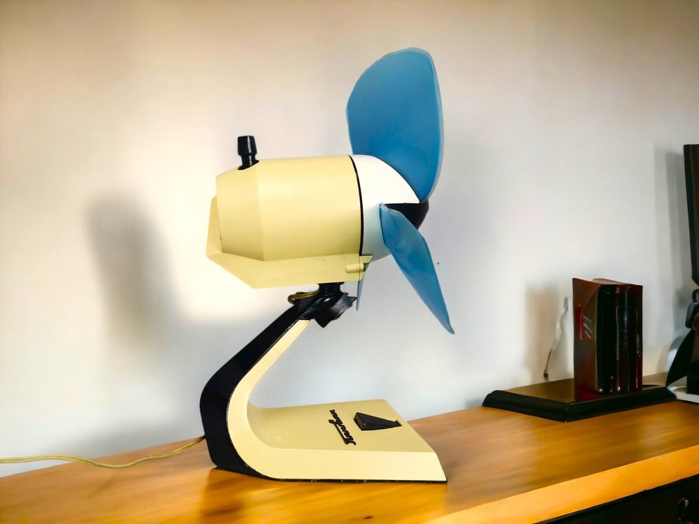 Space Age Electric Table Fan Ventilator, USSR, 1969 for sale at Pamono