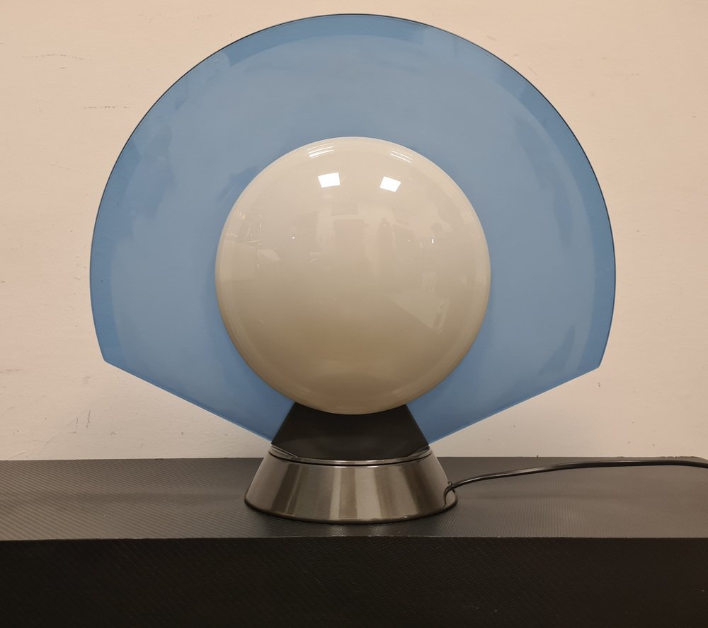 Tikal 1555 Table Lamp by Pier Giuseppe Ramella for Arteluce, 1980s for sale at Pamono