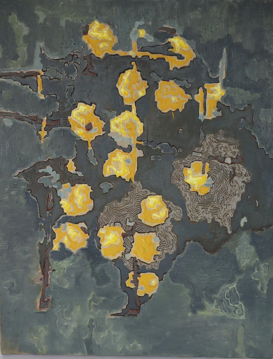 Randy Wray, Composition, 1997, Oil & Acrylic on Canvas for sale at Pamono