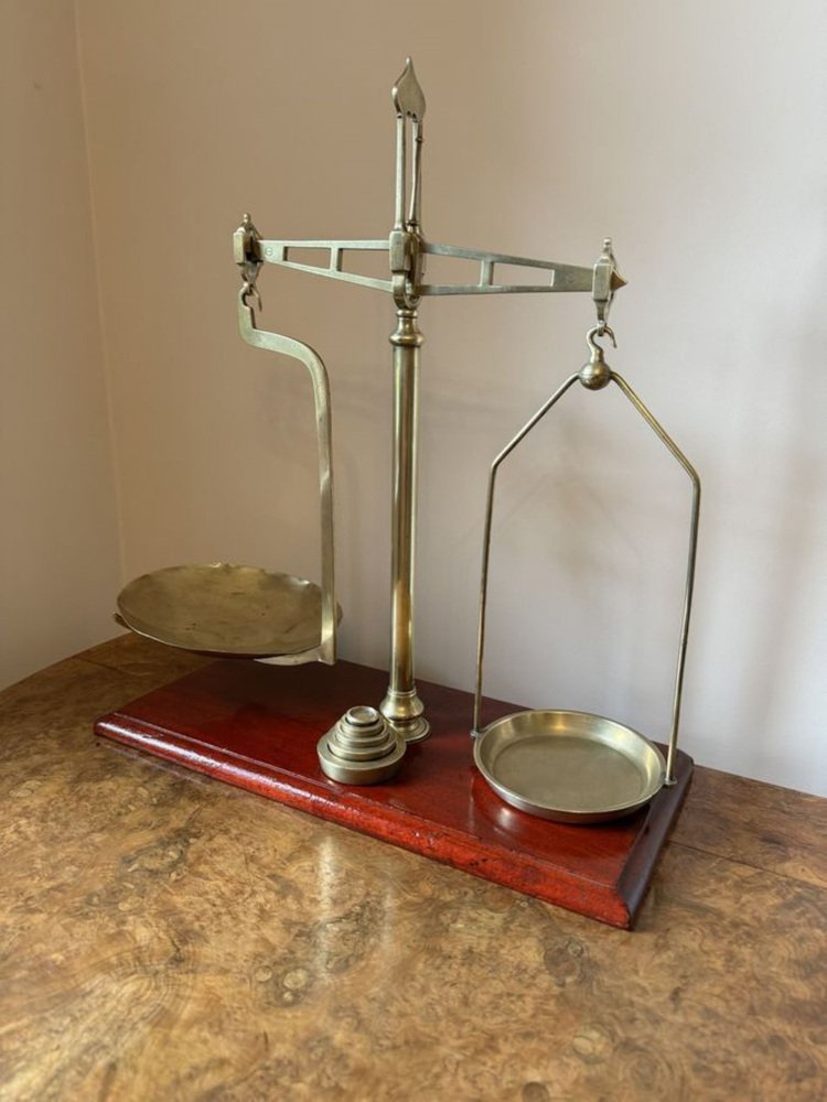 Large Antique Victorian Scales by Parnall & Sons of Bristol, 1880 for ...