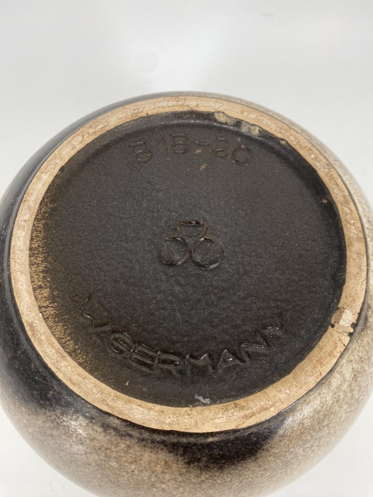 German Glazed Ceramic Pot from Scheurich, 1960s for sale at Pamono