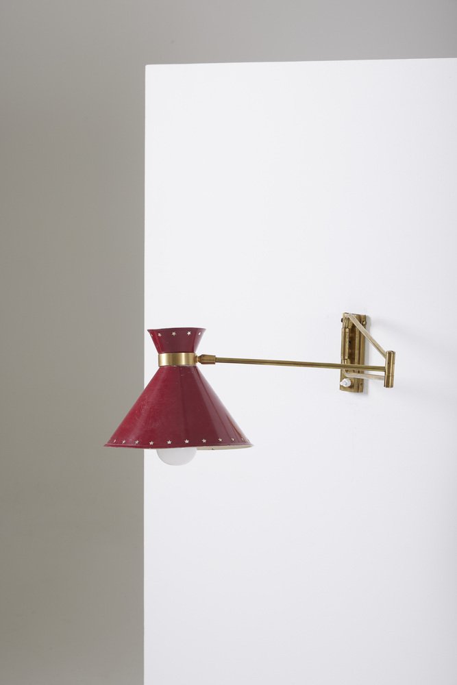 Wall Light by René Mathieu for sale at Pamono