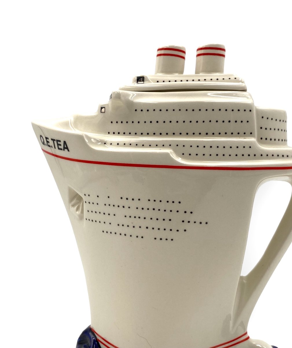 Queen Elizabeth II Cruise Ship Teapot from Paul Cardew, UK, 2000s for ...